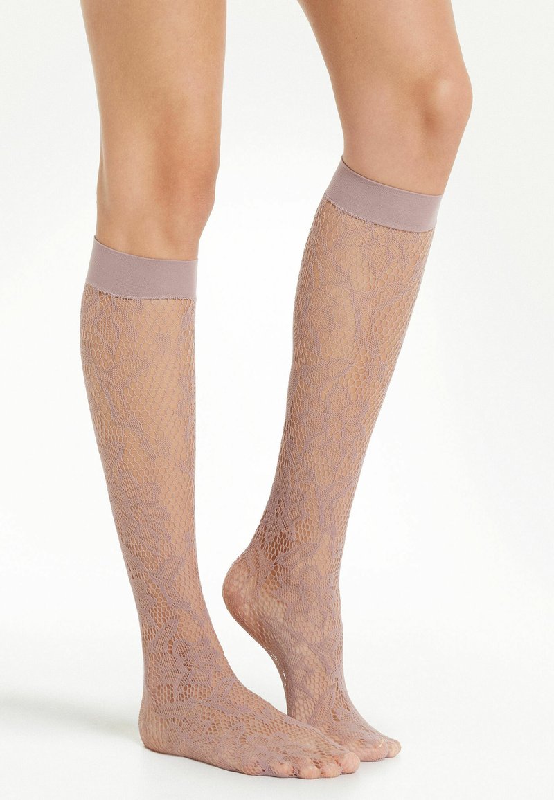 Tezenis Kniestrümpfe - rose marroni/cognac - Zalando.de