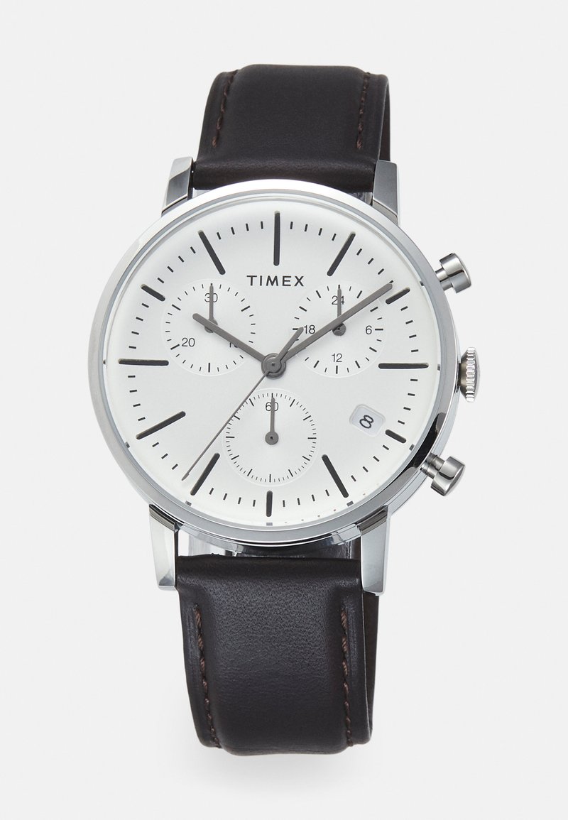 Timex MIDTOWN UNISEX - Watch - silver-coloured/black/white/black - Zalando