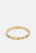 Coach HINGED BANGLE - Pulsera - gold-coloured/dorado - Zalando.es