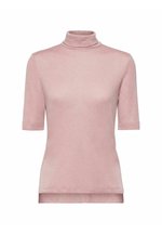 Esprit Collection F TURTLE LUREX - T-Shirt print - blush/rosa meliert - Zalando.ch