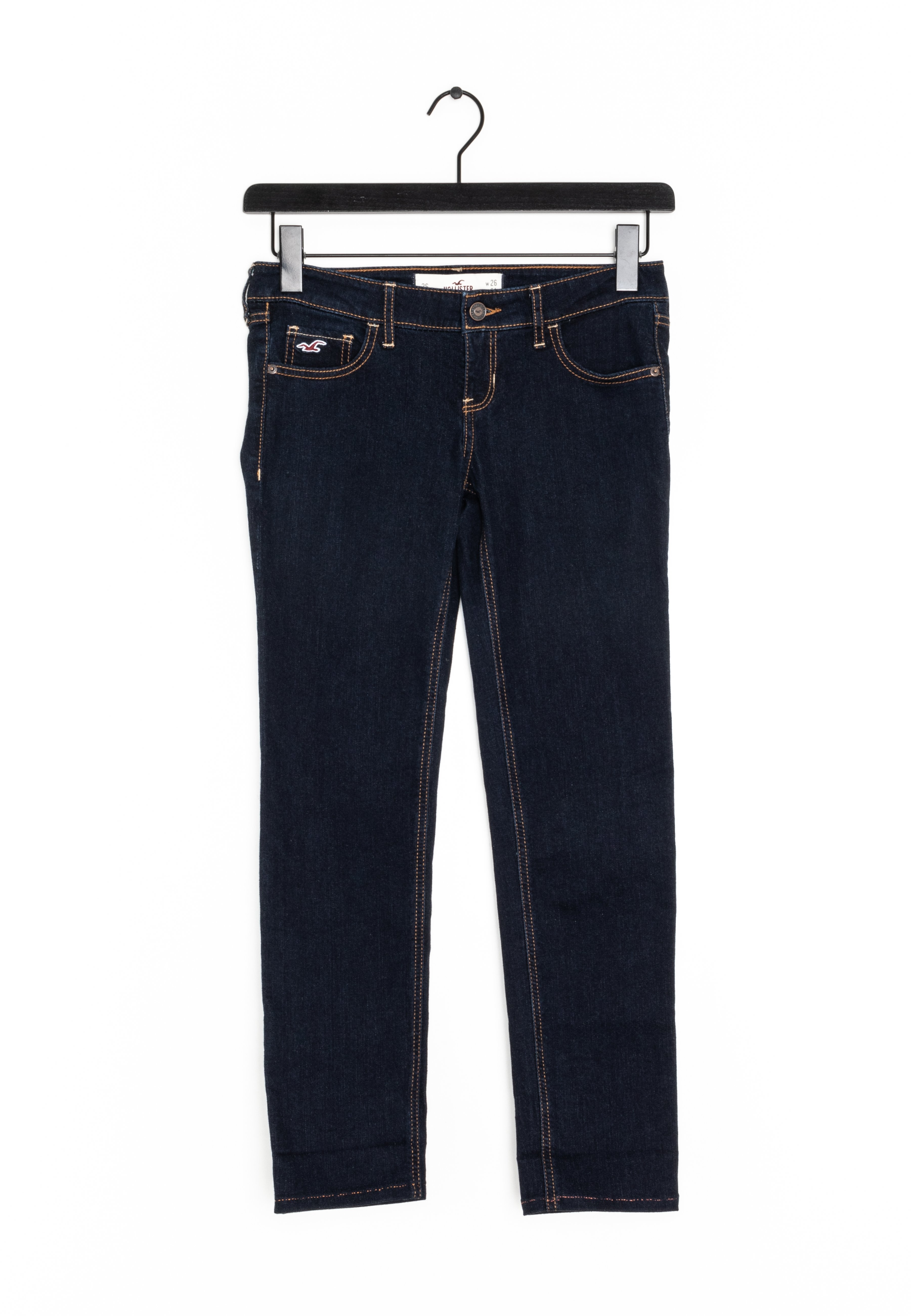 Hollister Co. Straight leg jeans blue Pre owned Zalando.ie