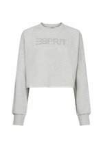 Esprit LANGÄRMLIGES LOGO - Sweatshirt - light grey/light grey - Zalando.de