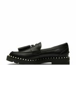 Stuart Weitzman MILA LIFT PEARL LOAFER - Slip-ons - black - Zalando.de