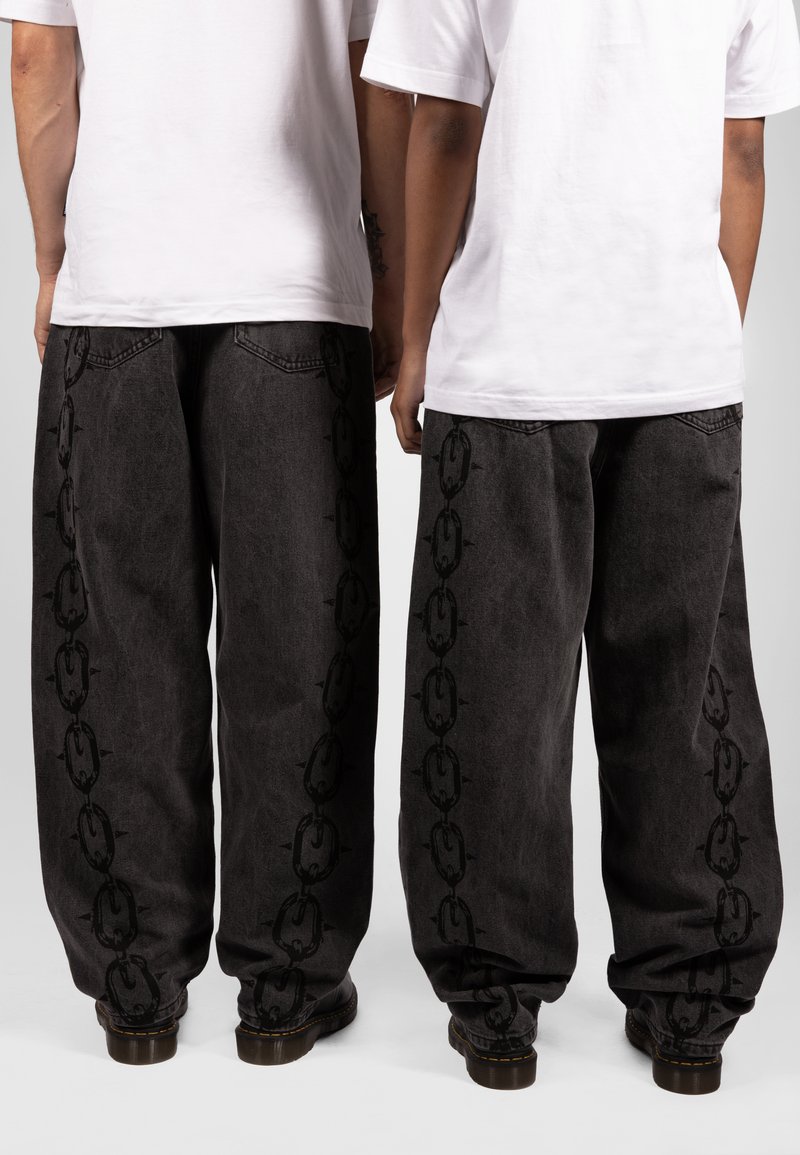 Wasted Paris CHROME CASPER PANT UNISEX - Relaxed fit jeans - faded ...