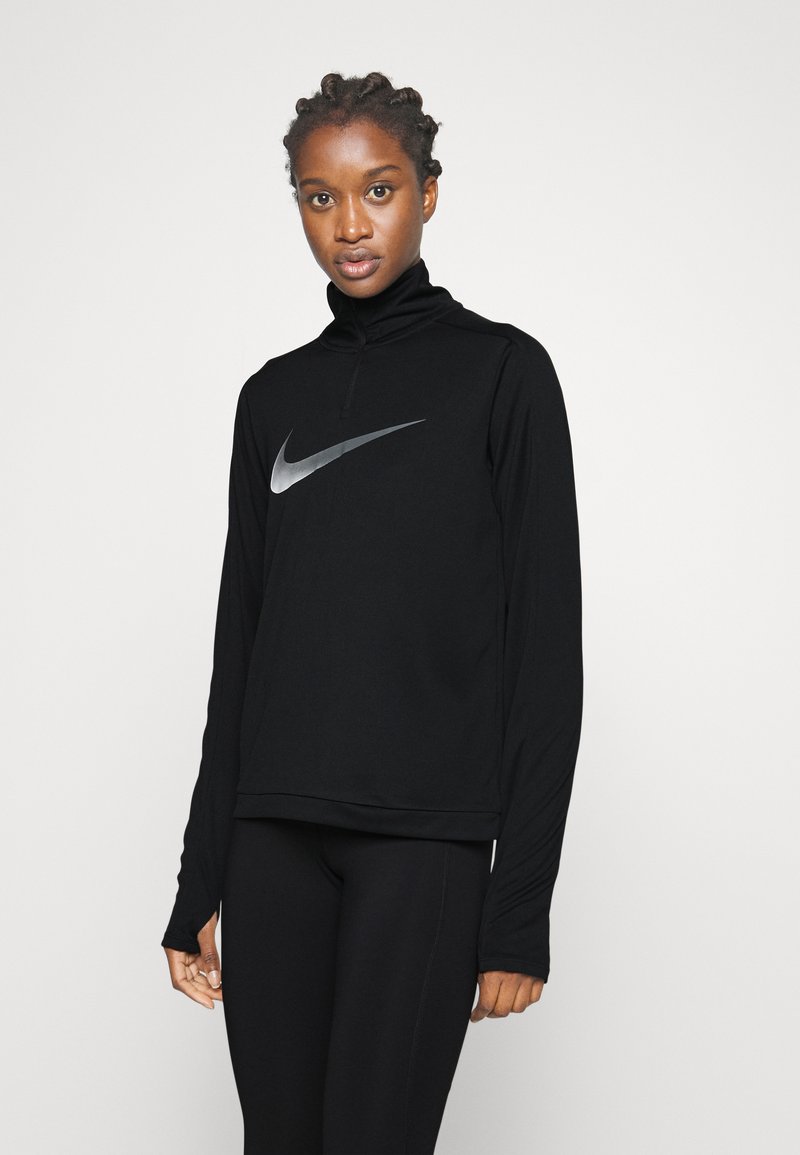 Nike Performance Top s dlhým rukávom - black/čierna - Zalando.sk