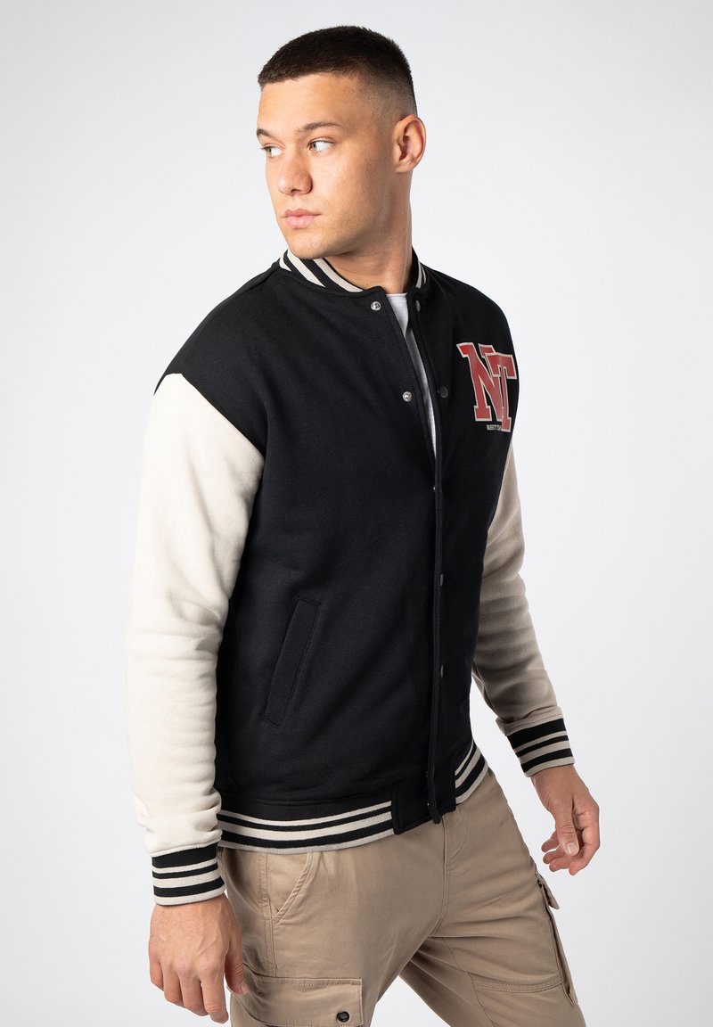 Sublevel COLLEGE STYLE - Bomber Jacket - black - Zalando