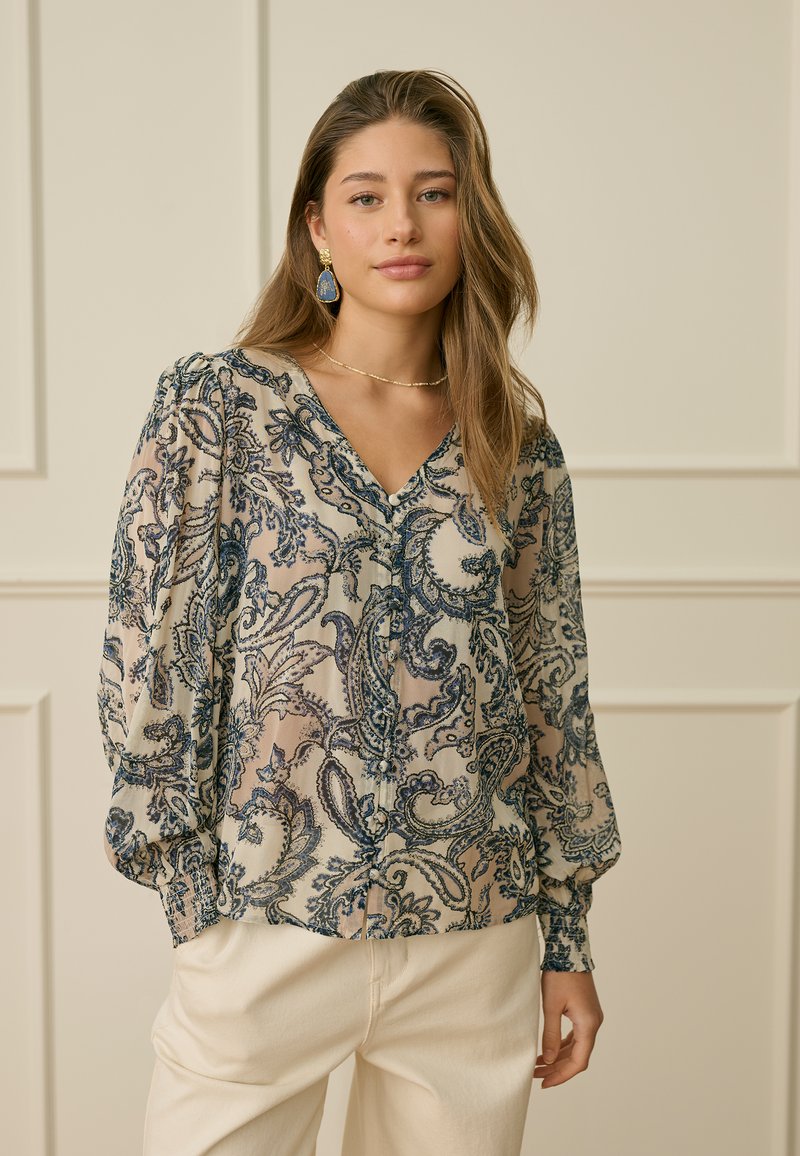 Cream CRBEA - Bluza - cafe paisley print/bež - Zalando.si