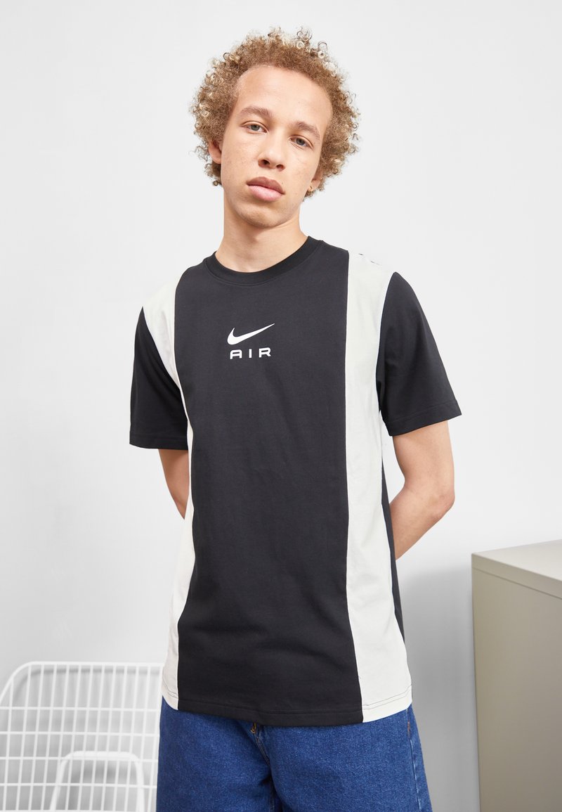Nike Sportswear AIR - Triko s potiskem - black/summit white/černá ...