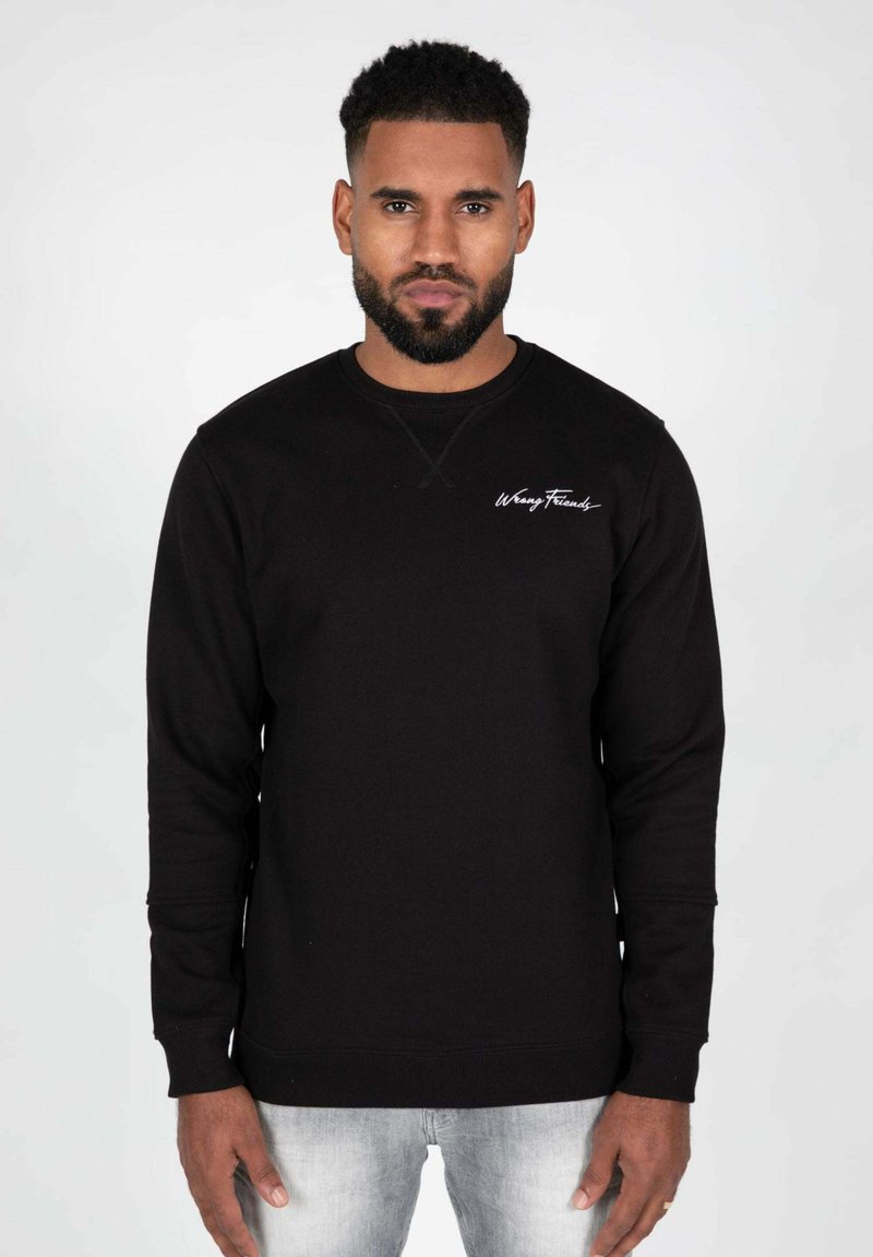 Wrong Friends GRANADA - Sweater - black/zwart - Zalando.nl