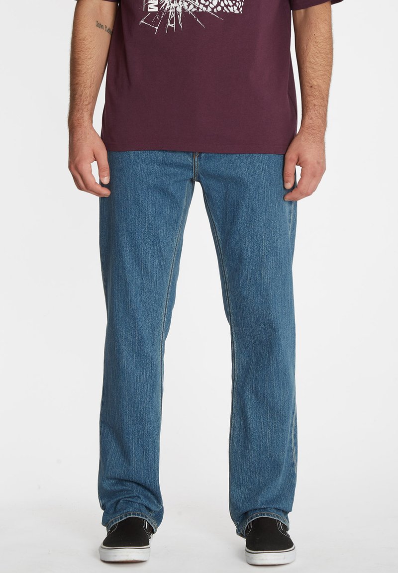 Volcom SOLVER - Jeans Straight Leg - aged indigo/blau - Zalando.at