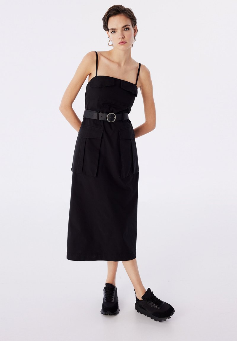 Twist REGULAR FIT BELTED - Robe de jour - black/noir - ZALANDO.FR