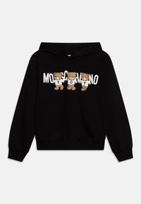 MOSCHINO HOODED UNISEX - Sweat à capuche - nero/noir - ZALANDO.FR
