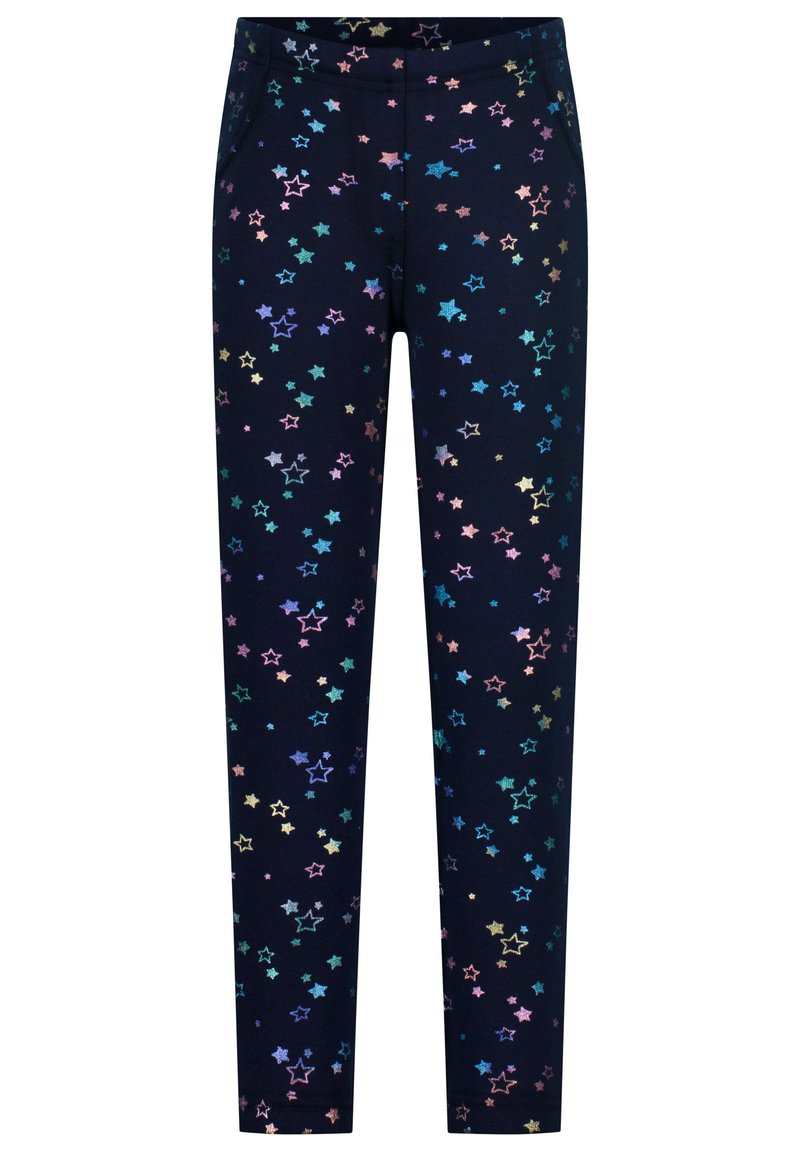 Salt And Pepper Leggings Thermo Stoffhose Navy Dunkelblau Zalando De