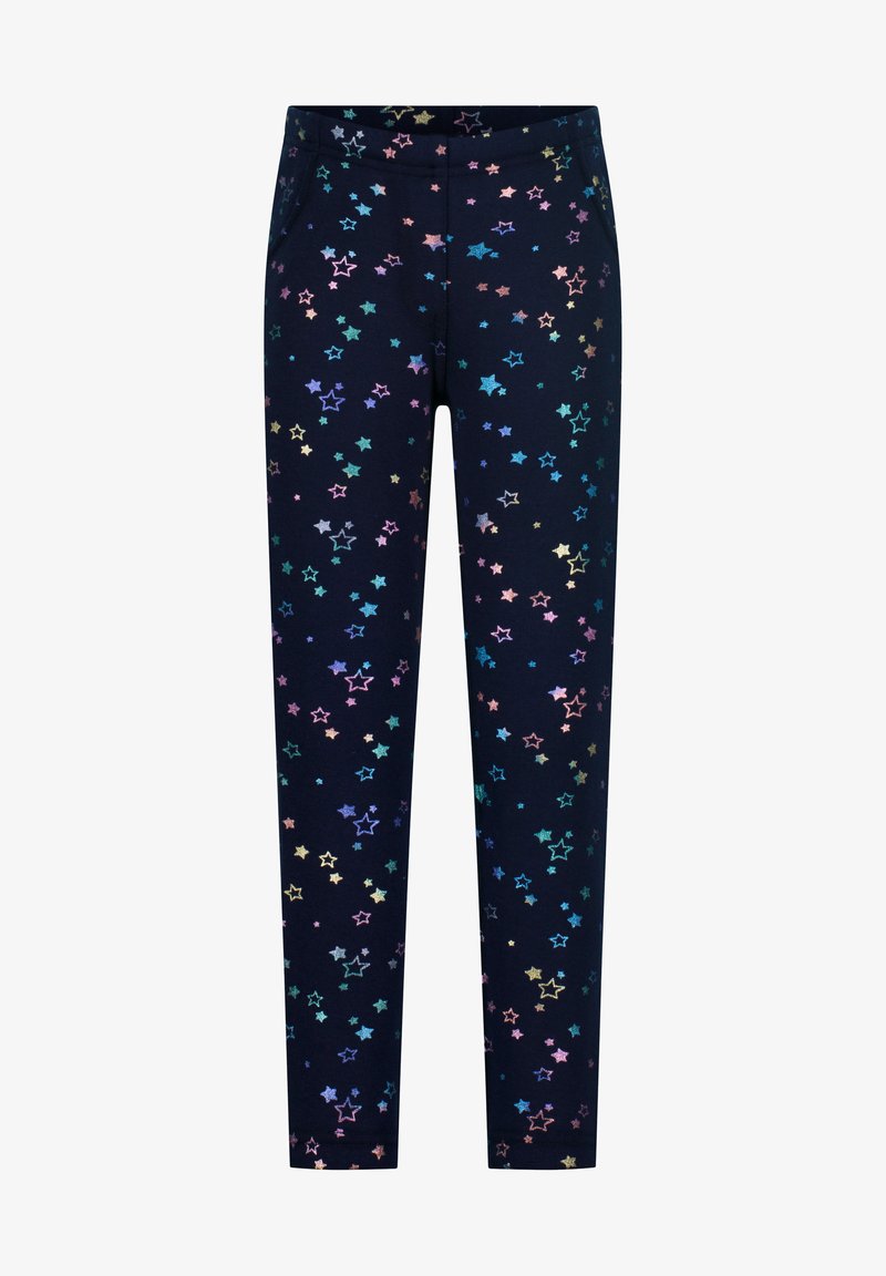 Salt And Pepper Leggings Thermo Stoffhose Navy Dunkelblau Zalando De