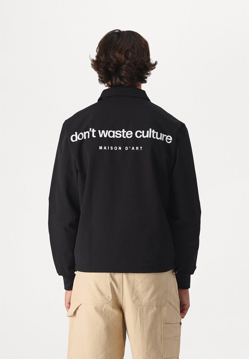 Don't Waste Culture CHA UNISEX - Light jacket - black/white/black - Zalando