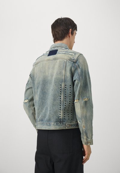 Ksubi CLASSIC JACKET THROW BAK - Jeansjacke - denim/light-blue denim ...