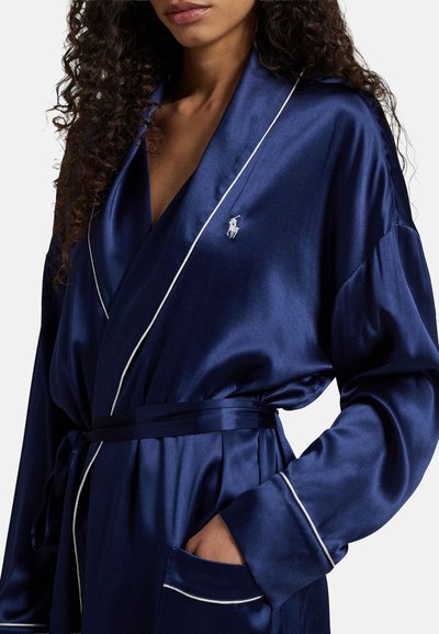 Polo Ralph Lauren HERITAGE - Dressing gown - navy/blue - Zalando