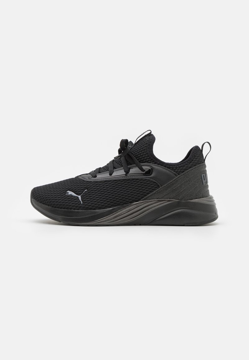Puma SOFTRIDE RUBY LUXE ELEKTRO SUMMER - Trainingsschuh - black/schwarz ...
