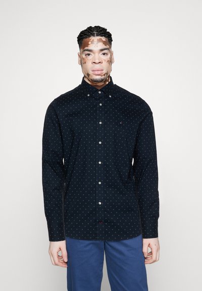 Tommy Hilfiger TIPPED SLIM - Poloshirt - light grey heather/hellgrau - Zalando.ch