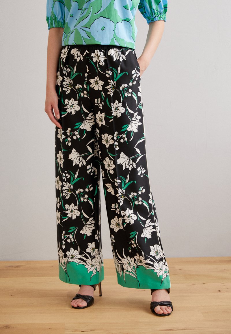 Marks & Spencer WIDE - Pantaloni - black/nero - Zalando.it