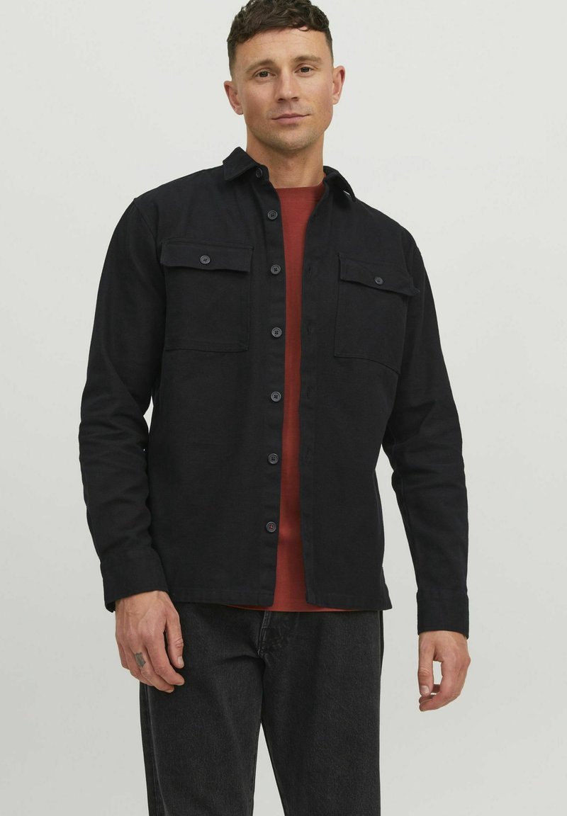 R.D.D. ROYAL DENIM DIVISION RDD EINFARBIGES - Lichte jas - black/zwart ...
