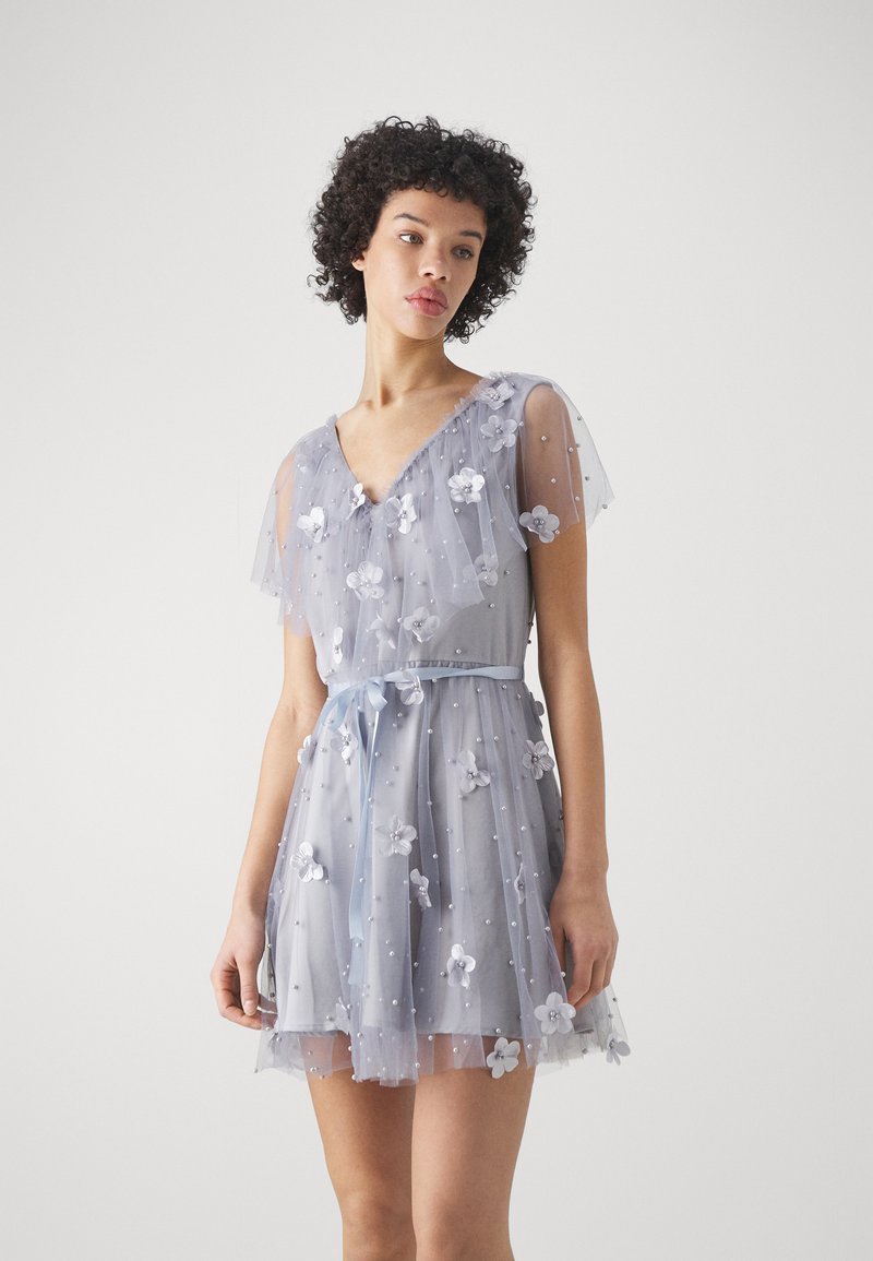 Ida Sjöstedt AURELIE DRESS - Cocktail dress / Party dress - silver blue ...