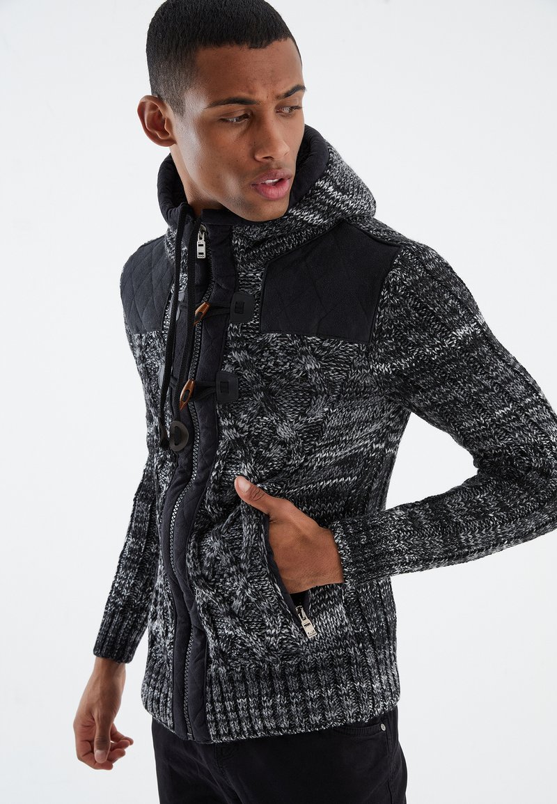 Leif Nelson Gilet - schwarz/noir - ZALANDO.FR