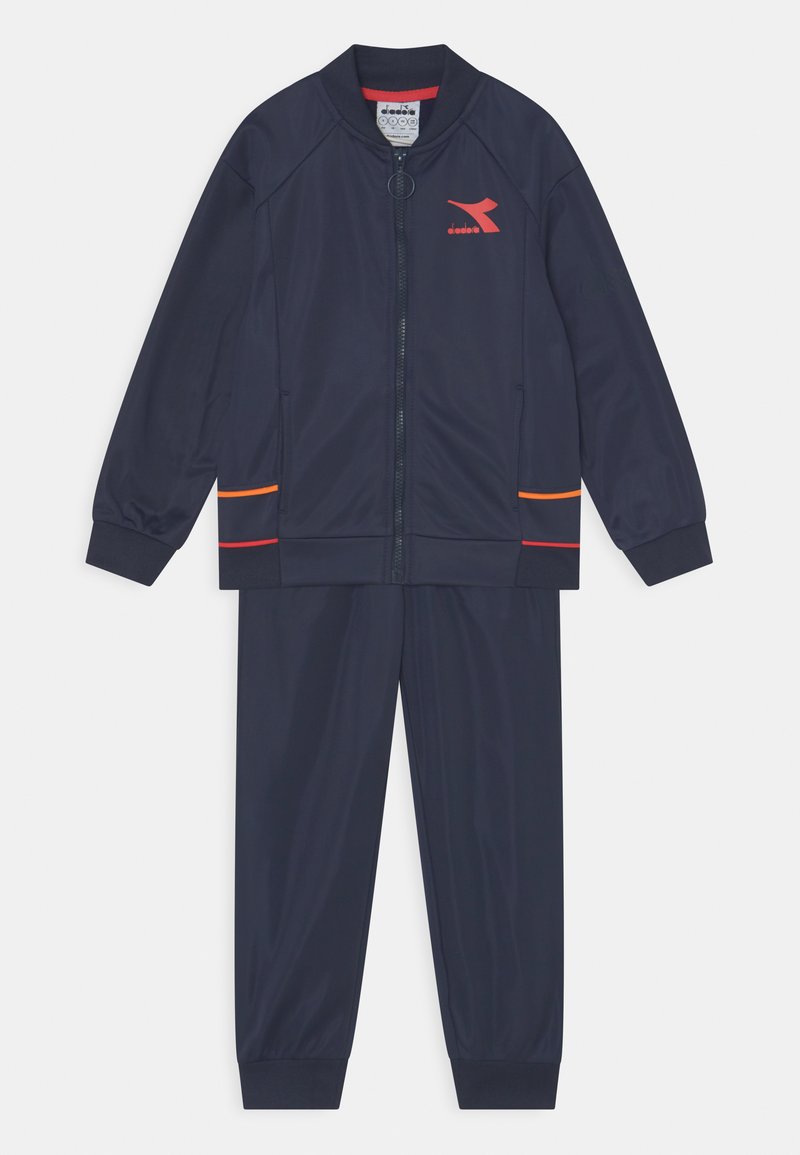 Diadora TRACKSUIT DIADORA UNISEX - Tracksuit - classic navy/dark blue ...