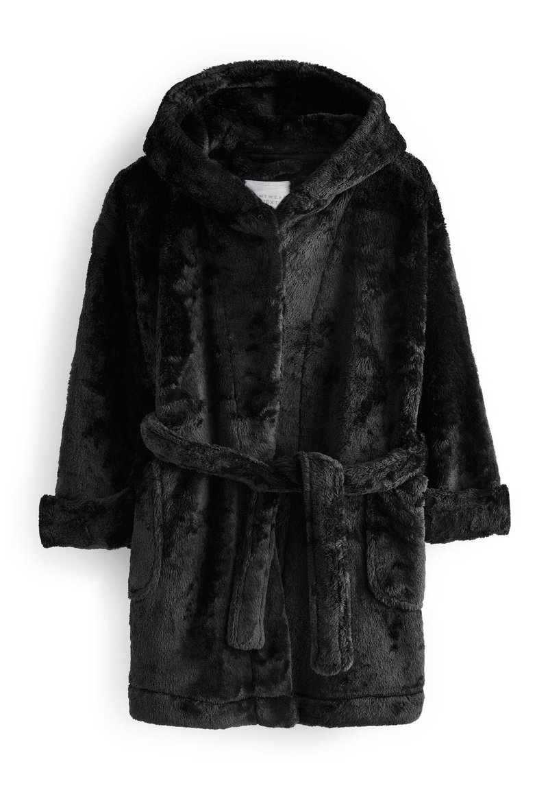 Next SOFT TOUCH STANDARD - Badjas - black/zwart - Zalando.nl