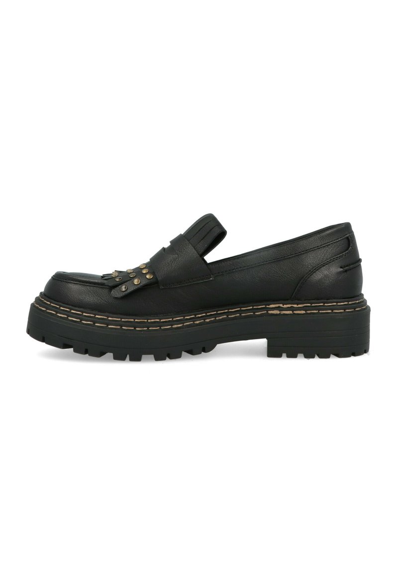 JEEP CHARLIE FRINGE - Slip-ons - nero/black - Zalando.ie