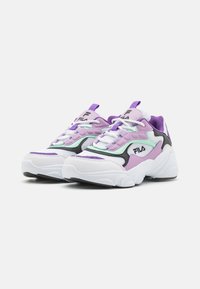 Fila COLLENE KIDS UNISEX - Baskets basses - white/fair orchid/blanc ...
