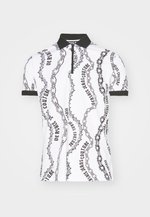 Versace Jeans Couture CHAIN - Polo shirt - white - Zalando.co.uk