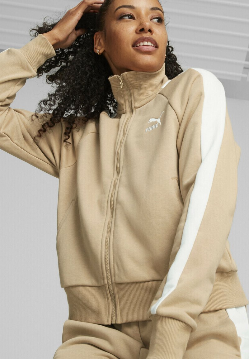 Puma ICONIC - Training jacket - dusty tan/beige - Zalando.de