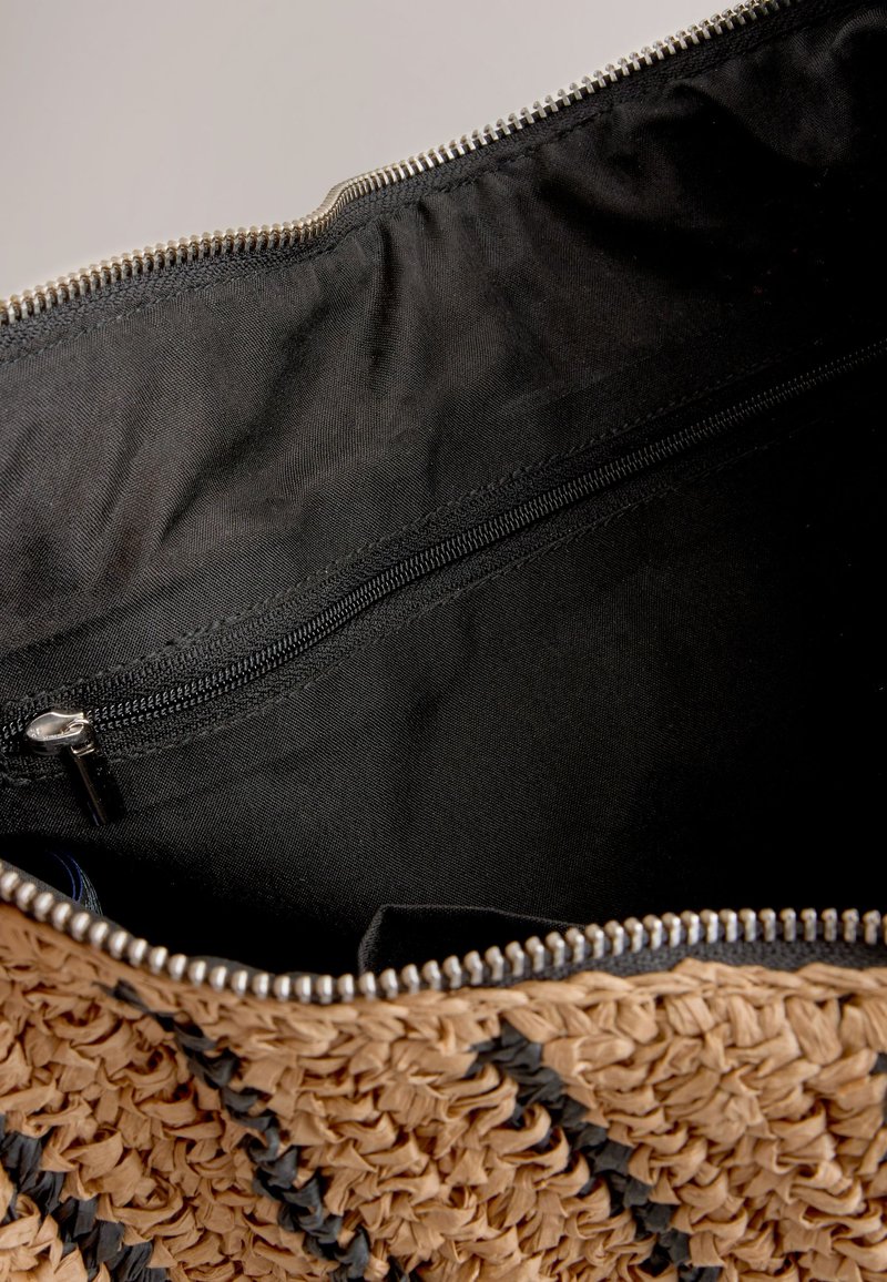 Next STRIPED LOOK - Sac bandoulière - natural/beige - ZALANDO.FR
