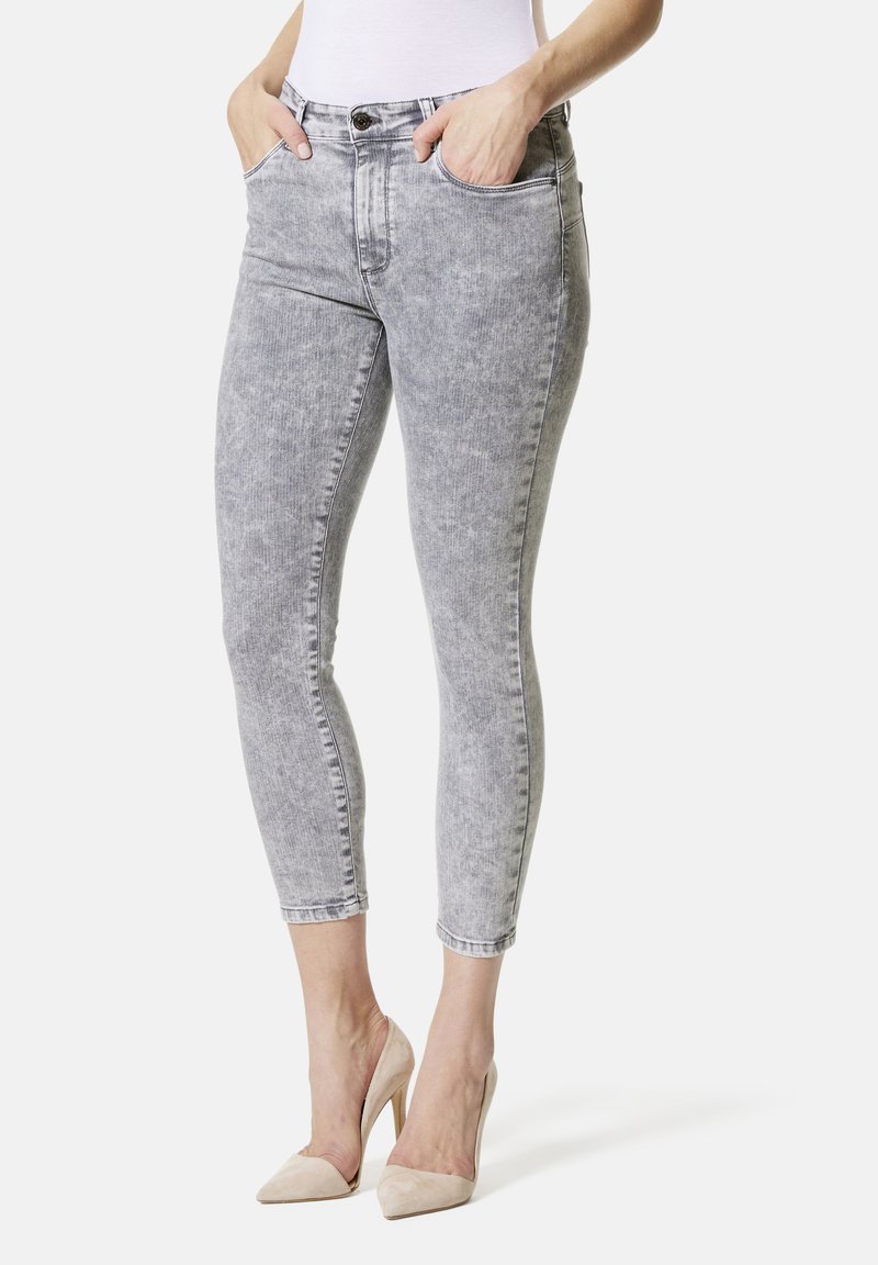 Stooker Women RIO - Jeans Skinny Fit - soft grey stripe/mehrfarbig ...
