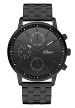 s.Oliver Watch - schwarz/black - Zalando.de
