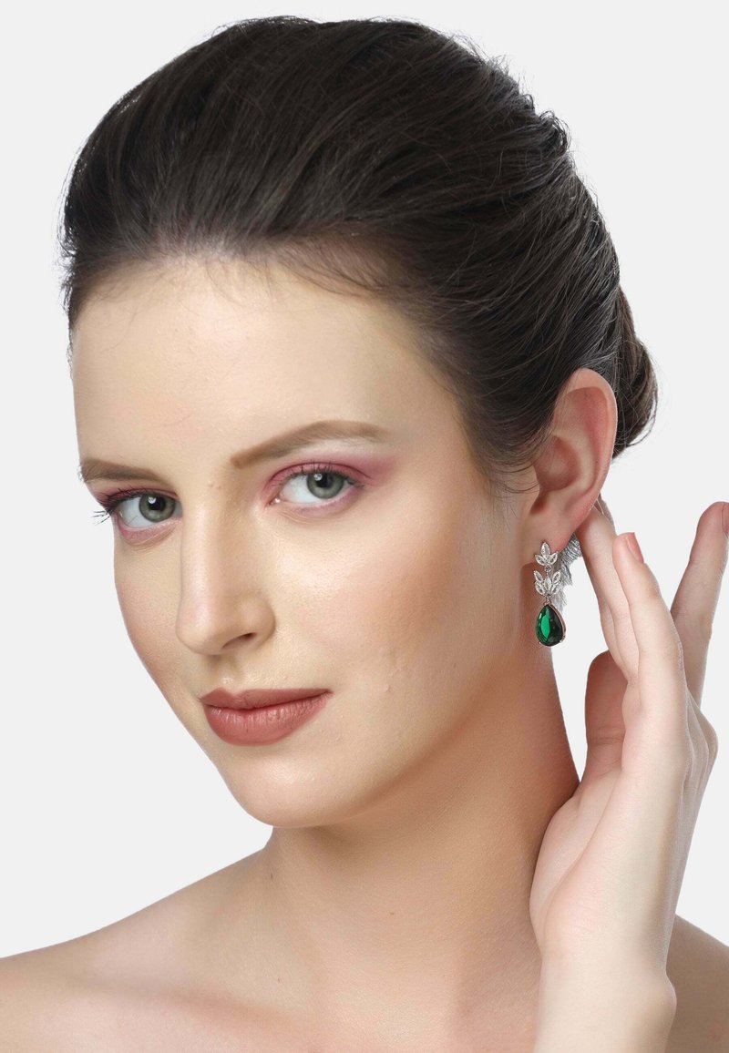 AVANT-GARDE PARIS DIVA - Kolczyki/zielony - Zalando.pl
