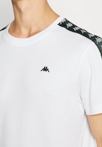 Kappa T-shirt imprimé - bright white/blanc - ZALANDO.FR