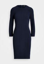 Lauren Ralph Lauren Petite ROMEE SLEEVE DAY DRESS - Jerseykleid - lighthouse navy/blau - Zalando.ch