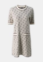 JOOP! Rochie tricotată - light beige/alb natural - Zalando.ro