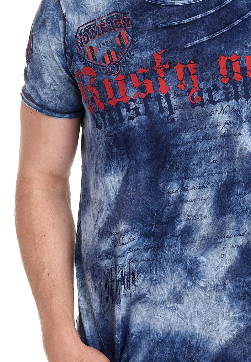 Rusty Neal T-Shirt print - indigo/blau - Zalando.de