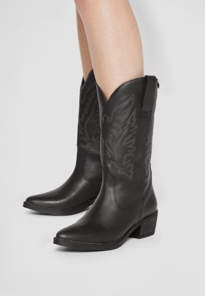 Felmini Wide Fit Cowboy-/Bikerboot - black/schwarz - Zalando.at