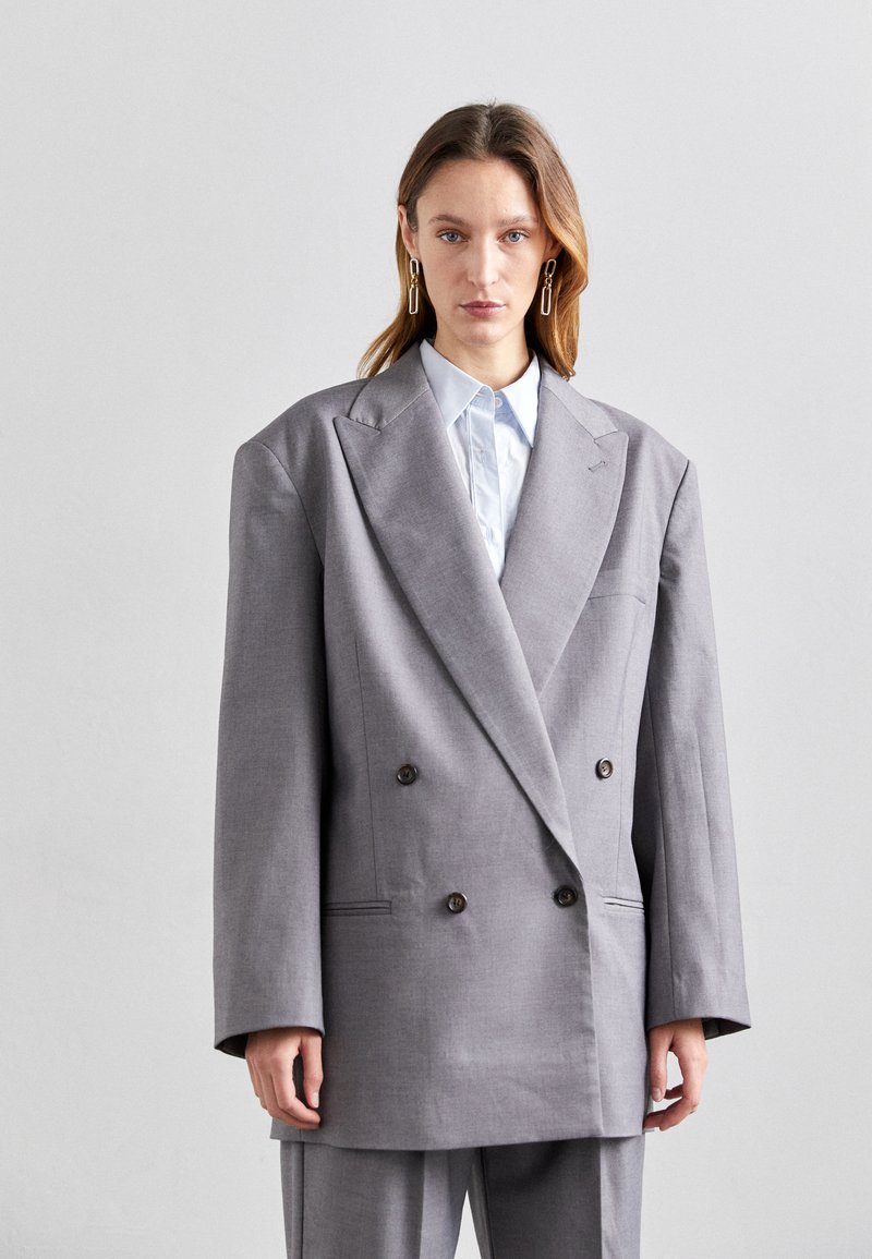 DESIGNERS REMIX STEVEN - Żakiet/szary - Zalando.pl