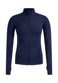 Smilodox STAND COLLAR ZIPPER KENNA - Trainingsjacke - marineblau/blau ...