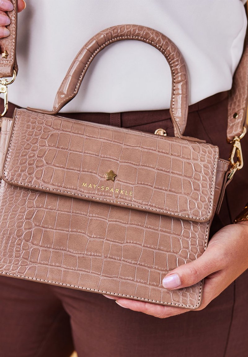 May Sparkle Handbag - light brown - Zalando.ie