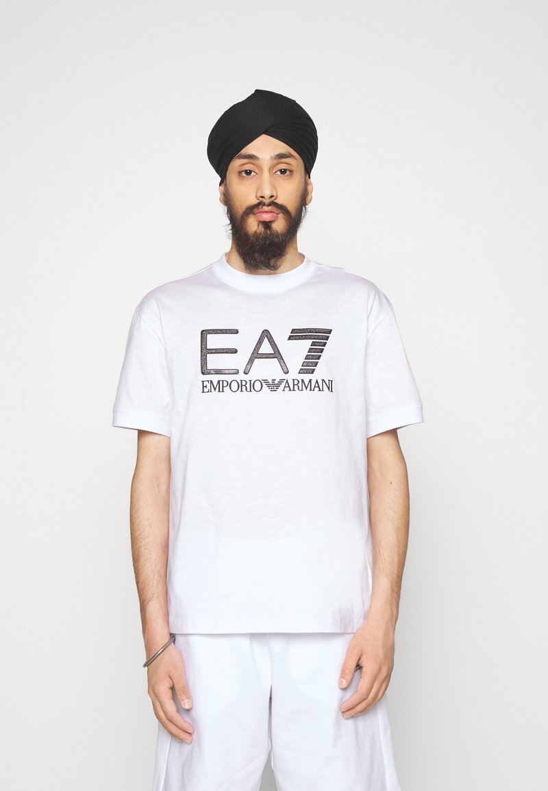 EA7 Emporio Armani T-shirt z nadrukiem - Zalando.pl