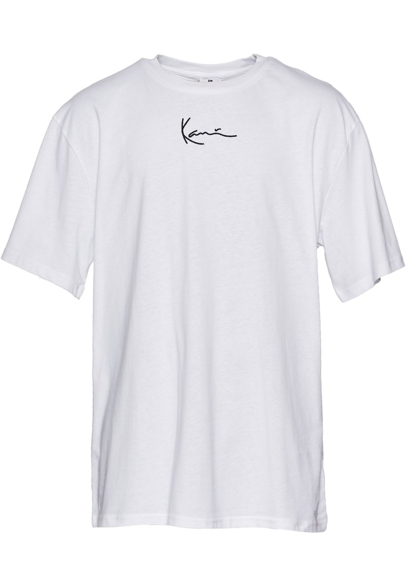 Karl Kani SMALL SIGNATURE PRINT - T-Shirt print - white/weiß - Zalando
