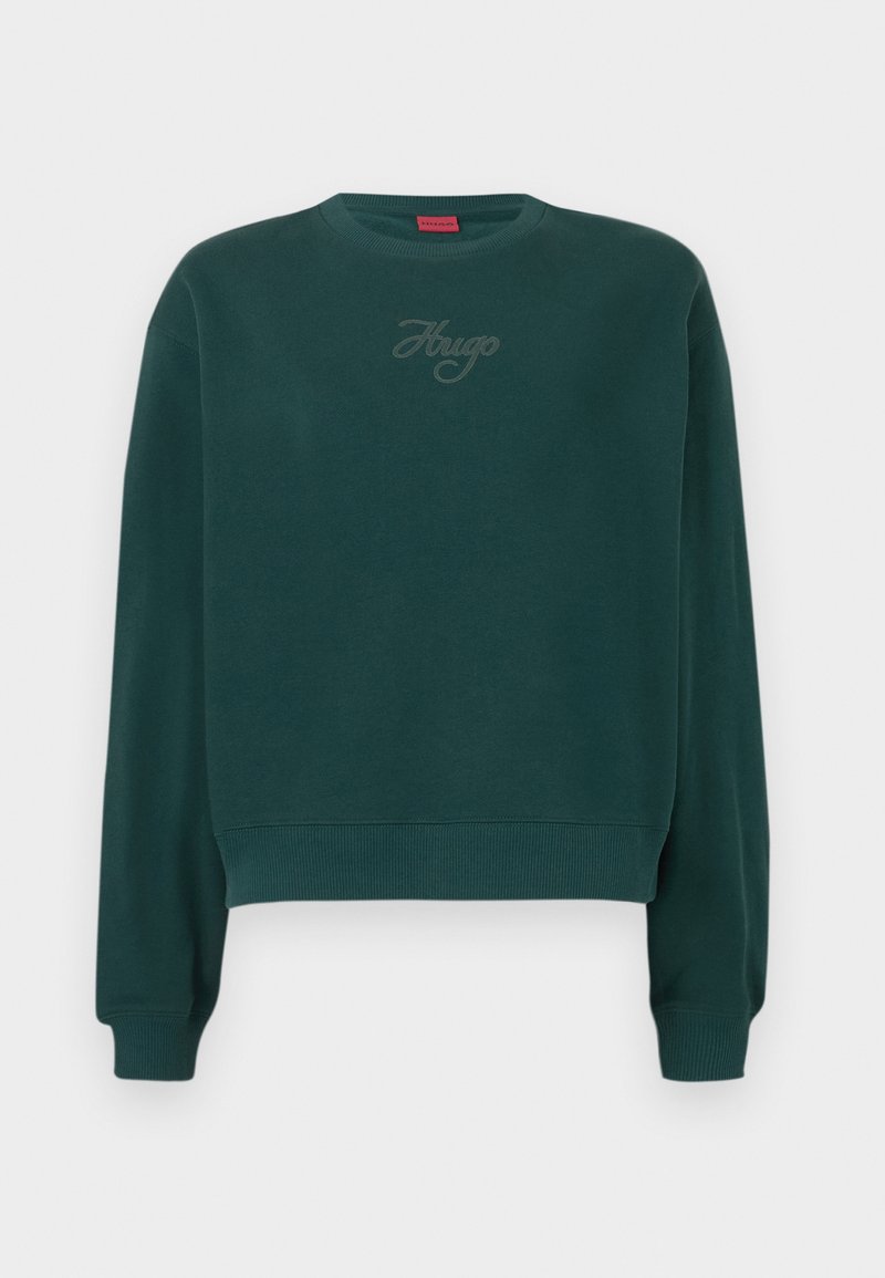 HUGO DEROXINA - Sweatshirt - dark green/vert foncé - ZALANDO.FR