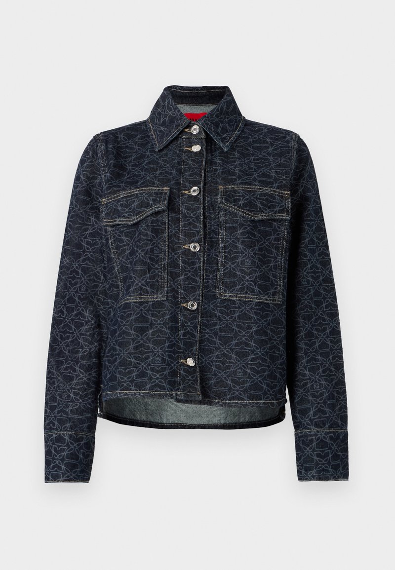 HUGO GADISON - Denim jacket - navy/dark blue - Zalando.co.uk