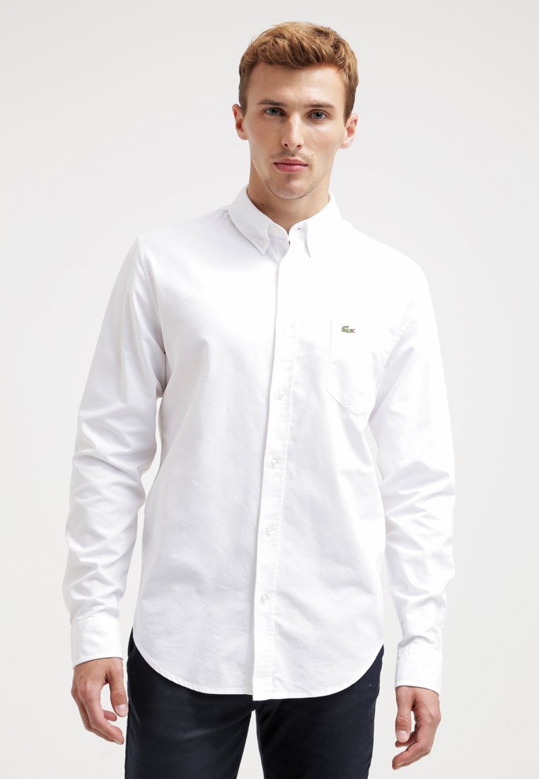 Lacoste REGULAR FIT - Shirt - white - Zalando.ie